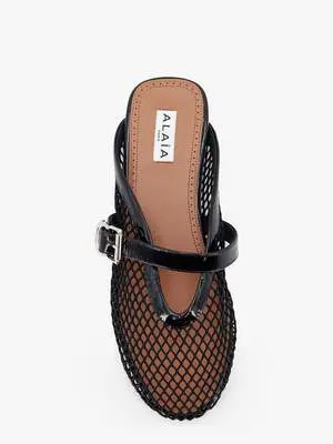 Alaïa Flat Mesh Sandals