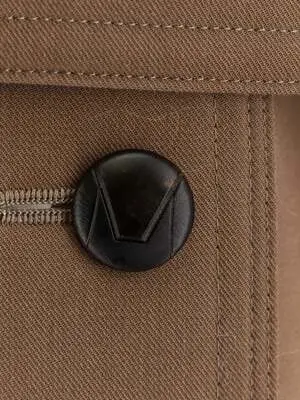 Max Mara Mxmcerto Virgin Wool Trench