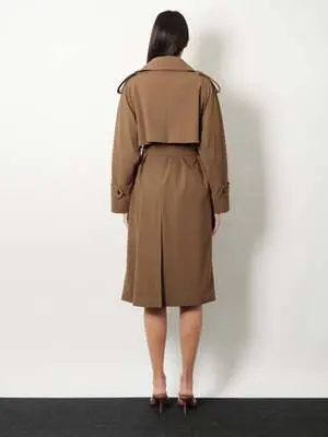Max Mara Mxmcerto Virgin Wool Trench