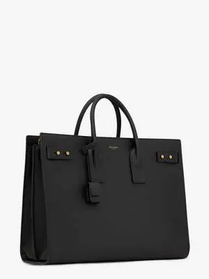 Saint Laurent Sac De Jour Large Leather Shoulder Bag