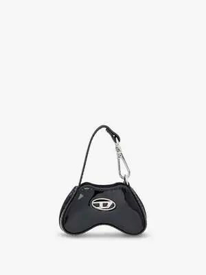 DIESEL® Play Charm Shiny Keychain - Black