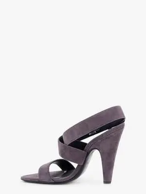 Alaïa Suede Heeled Sandals