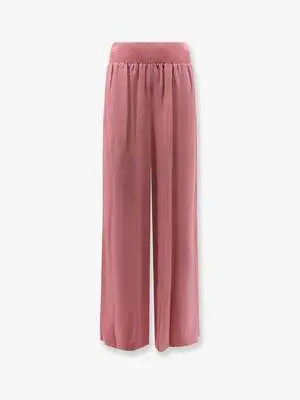 JOSEPH Nour Satin Trousers - Pink