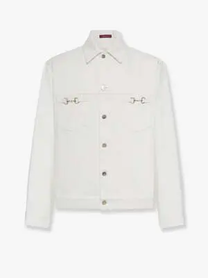 Gucci Denim Jacket - White