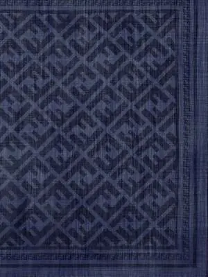 Fendi Wool And Silk Scarf