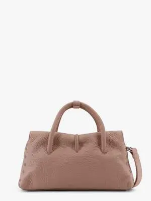 ZANELLATO Hammered Leather Dotta® Small Crossbody Bag