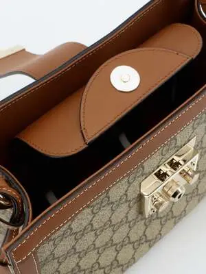 Gucci Padlock Handbag With Shoulder Strap