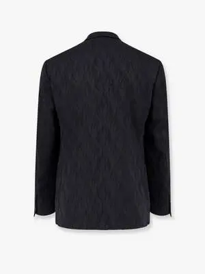 Corneliani Single-breasted Blazer With Embroidery