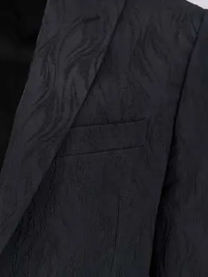 Corneliani Single-breasted Blazer With Embroidery