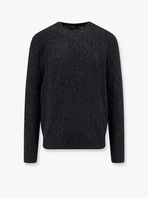 Polo Ralph Lauren Wool And Cashmere Cable Knit Sweater - Grey