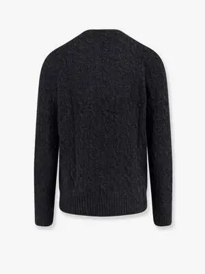 Polo Ralph Lauren Wool And Cashmere Cable Knit Crew Neck Sweater