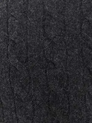 Polo Ralph Lauren Wool And Cashmere Cable Knit Crew Neck Sweater