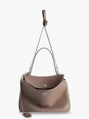 Balenciaga Rodeo Medium Leather Crossbody Bag