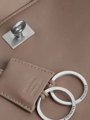 Balenciaga Rodeo Medium Leather Crossbody Bag