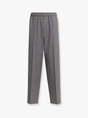 SEVEN GAUGE Light Wool Trousers - Grey