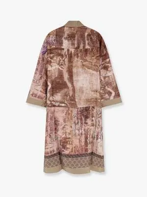 PIERRE-LOUIS MASCIA Aloe Silk Kimono