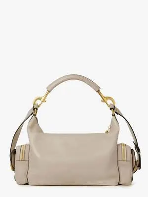 Chloé Medium Double Carry Leather Shoulder Bag