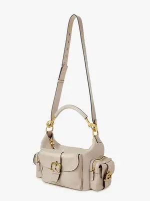 Chloé Medium Double Carry Leather Shoulder Bag