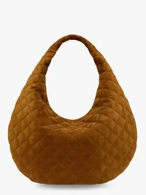 Saint Laurent Icare Hobo Suede Handbag