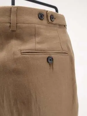 Corneliani Regular Linen Trousers