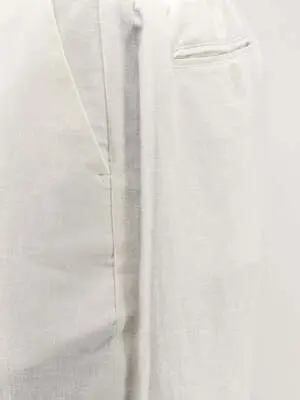 HEVO Torre Lapillo Linen And Viscose Shorts
