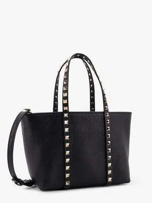 Valentino Garavani Rockstud Leather Shopping Bag