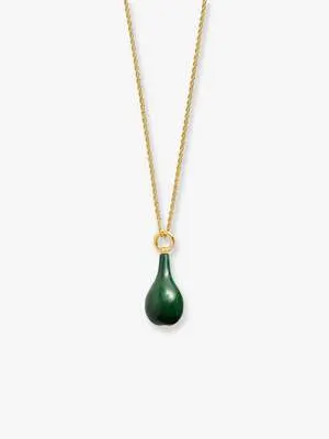 TOTEME Medium Jade Drop Necklace