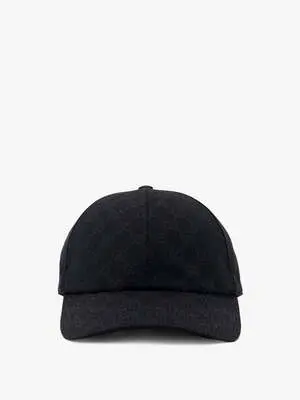Gucci Gg Ripstop Baseball Hat - Black