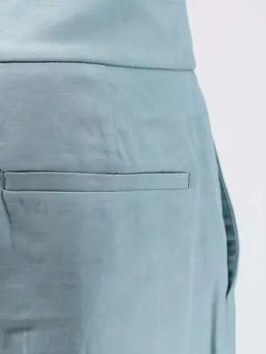 JOSEPH Aix Viscose And Linen Trousers