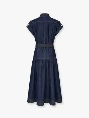 Zimmermann Long Denim Dress