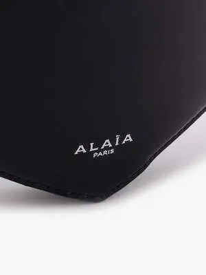 Alaïa Le Coeur Patent Leather Crossbody Bag - Black