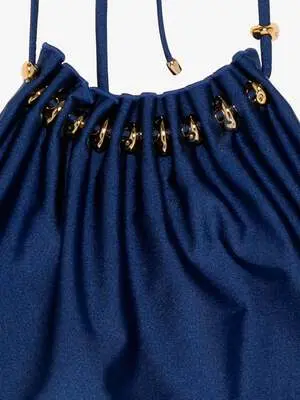 Zimmermann Aster One-piece Swimsuit - Blue