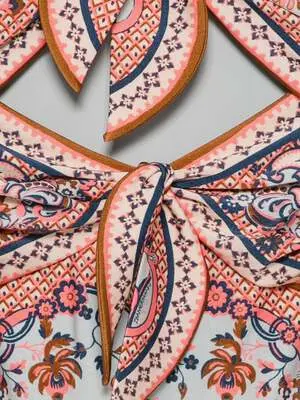 Zimmermann Aster One-piece Swimsuit With Paisley Print