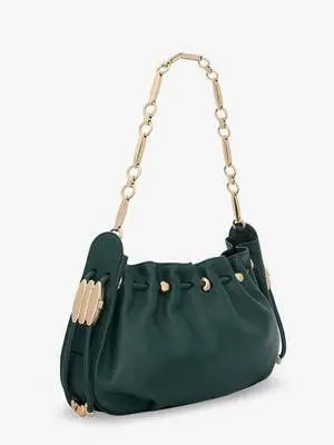 Zimmermann Halcyon Leather Clutch - Green