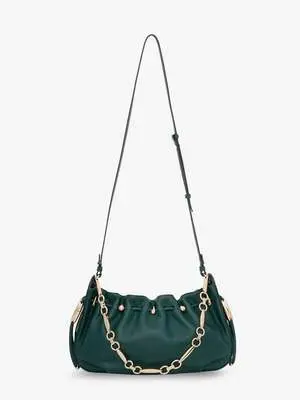Zimmermann Halcyon Leather Clutch - Green
