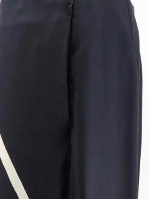 Alberta Ferretti Viscose Trousers With Bicolor Print