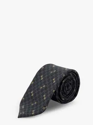 Gucci Silk Morset Tie - Black