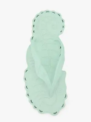 Zimmermann Seafoam Thong Rubber Sandals