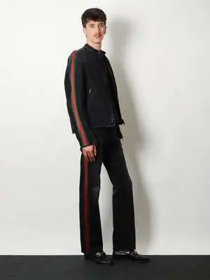 Gucci Denim Jacket Certified Cotton Jacket With A Faded Effect