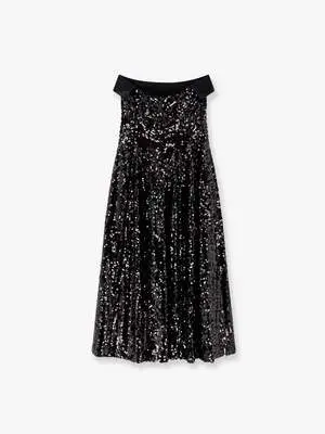 Alberta Ferretti Dress With Sequins