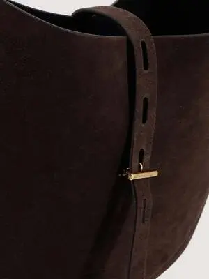 MINOBOSSI Suede Crossbody Bag