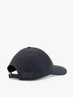 Loewe Cotton Hat With Rubber Anagram Logo Patch