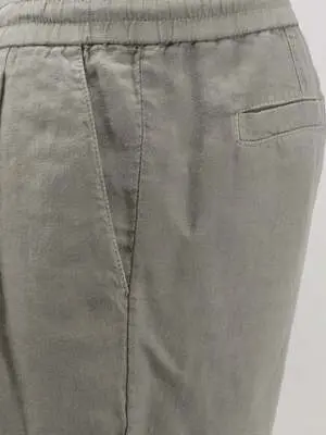 Brunello Cucinelli Linen Bermuda Shorts With Drawstring