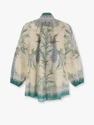 Zimmermann Indra Cotton And Silk Shirt