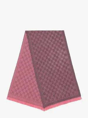 Gucci Wool Scarf - Pink