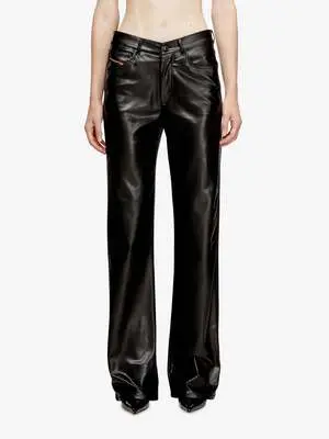 DIESEL® P-lain Faux-leather Trousers
