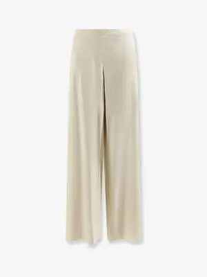 Vince Satin Trousers - Beige