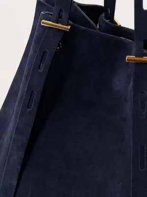 MINOBOSSI Paula Suede Shoulder Bag