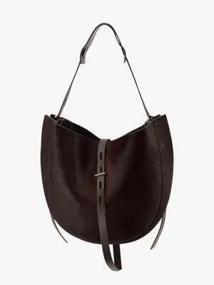 MINOBOSSI Liz Pony Skin Shoulder Bag - Brown
