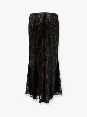 SELF-PORTRAIT Lace Midi Skirt